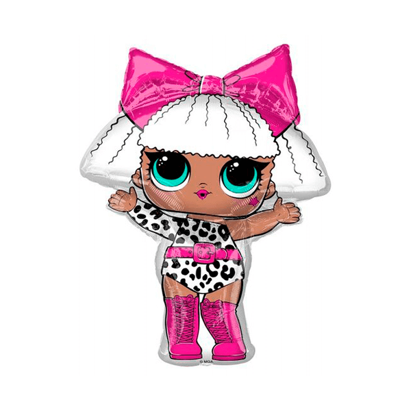 LOL – Balão de foil 68 x 86 cm - Andina - momentos de alegria